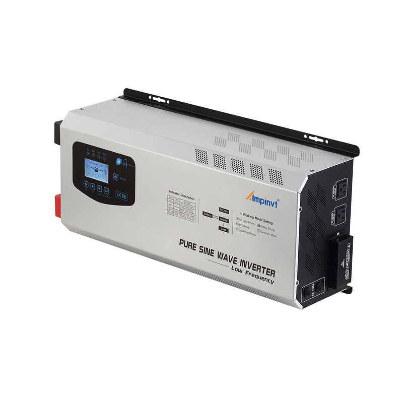 5000W DC 48V Split Phase Pure Sine wave Inverter with AC Charger