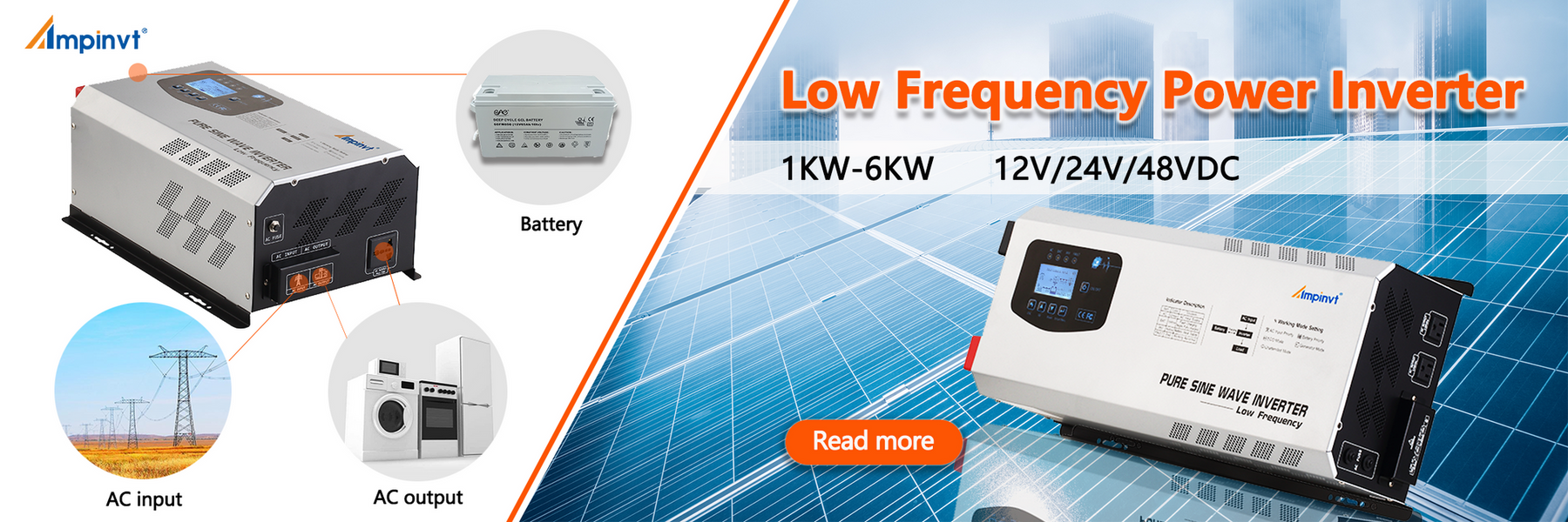 AMPINVT®USA Official Store | Solar home system manufacturer